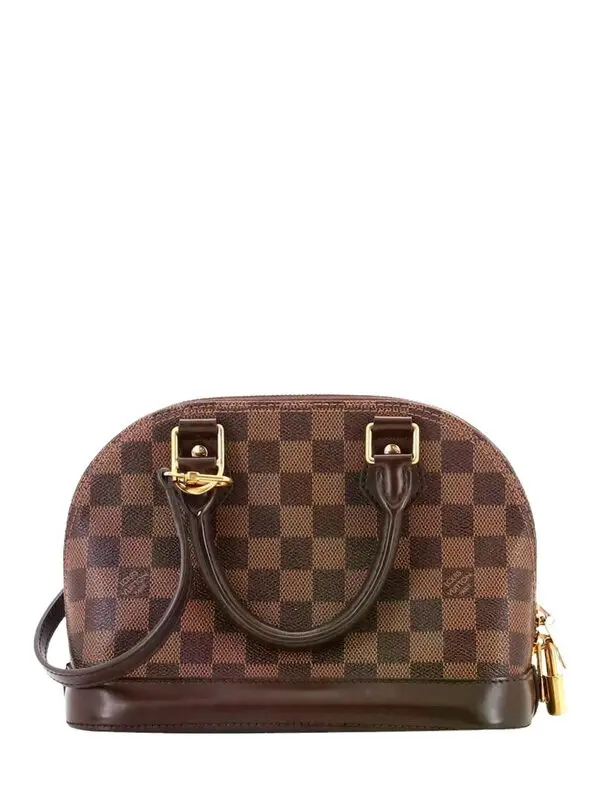 LOUIS VUITTON Alma Handbag Damier Bb - Brown