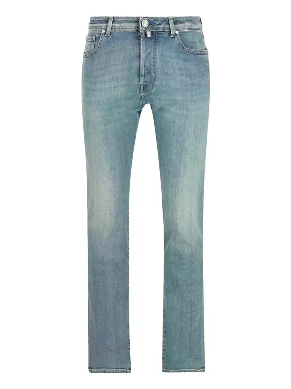 Jacob Cohen Faded Slim-fit Jeans - Blue