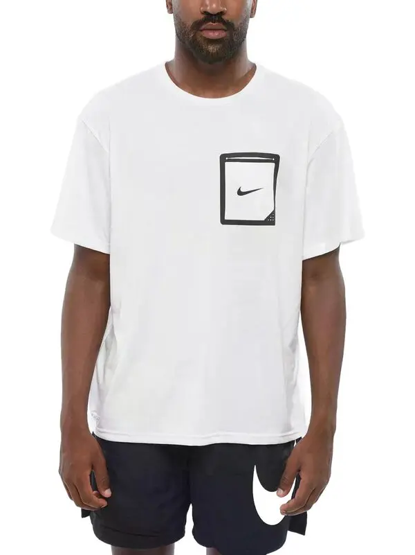 Nike Logo-print Pocket T-shirt - White