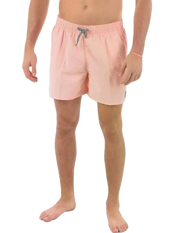 Nike Logo Patch Swim Shorts - Pink