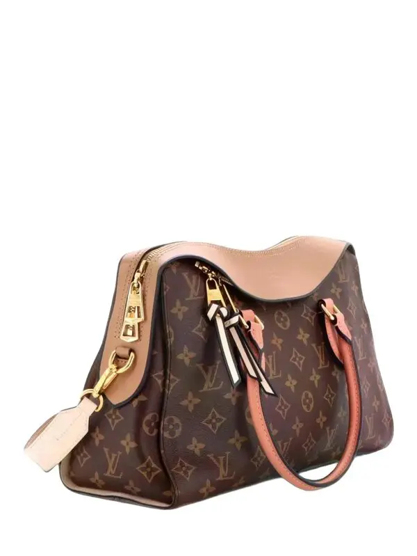LOUIS VUITTON Monogram Canvas Leather Satchel - Neutrals