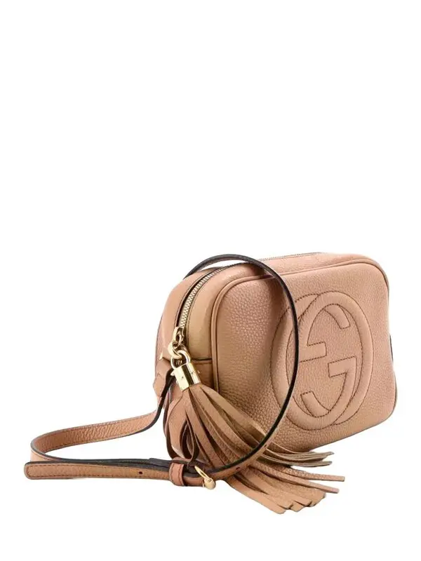 Gucci Soho Disco Leather Small Crossbody Bag - Neutrals
