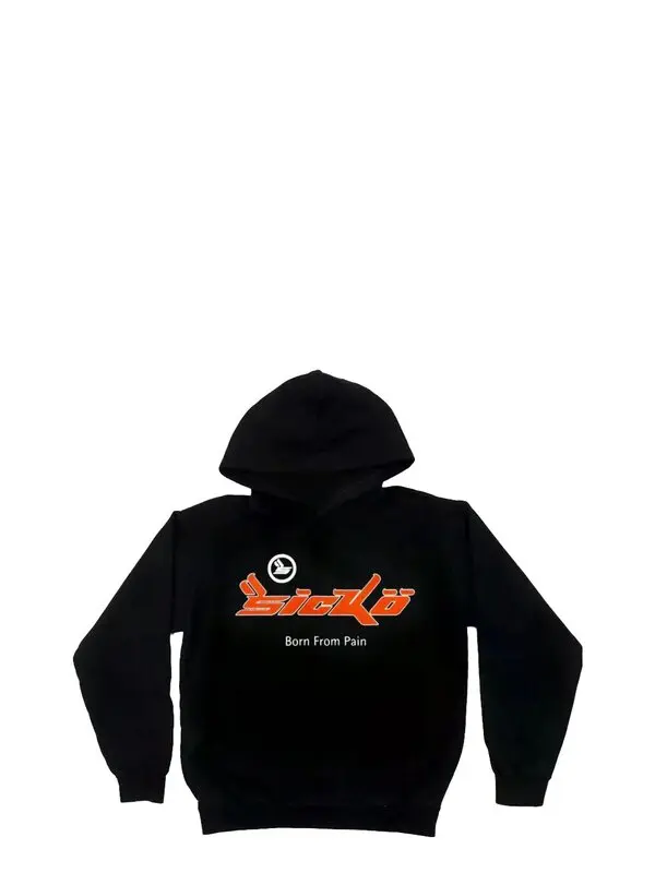 SICKO Born From Pain Hoodie - Black