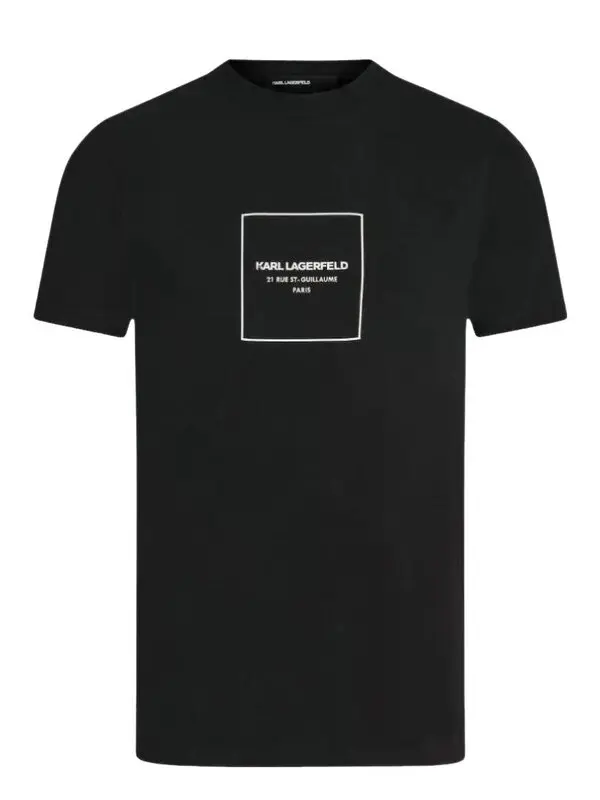 Karl Lagerfeld Logo-print T-shirt - Black