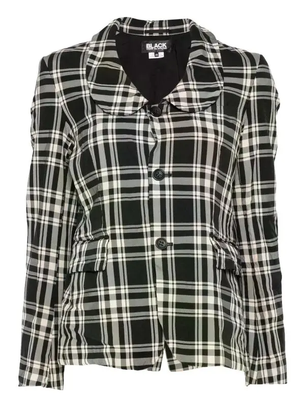Comme Des Garçons Single-breasted Blazer - Black