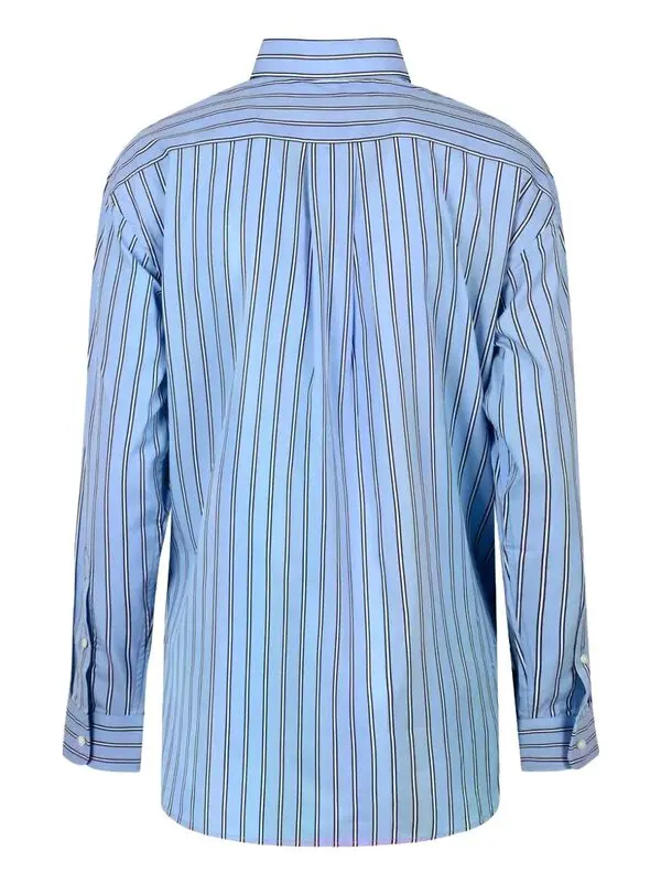 Polo Ralph Lauren Relaxed-fit Striped Cotton Shirt - Blue