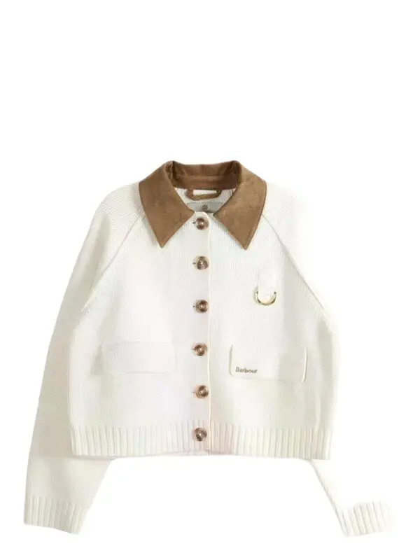 Barbour Alverstone Knitted Cardigan - Neutrals