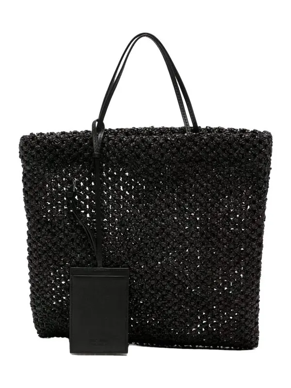 THE ROW Mini Barn Tote Bag - Black