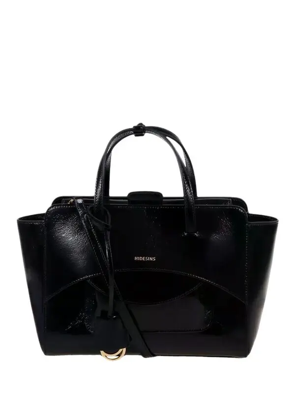 HIDESINS M Flap Tote Bag - Black
