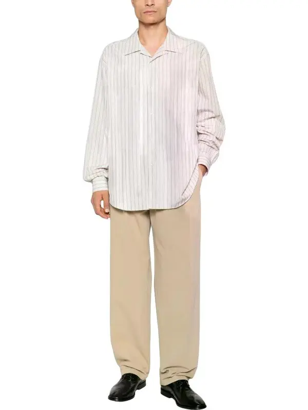 THE ROW Tomasino Pleated Trousers - Neutrals