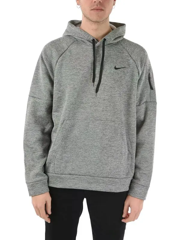 Nike Therma-fit Zip-pocket Hoodie - Grey