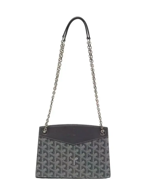 Goyard Rouette Structure Goyardine Crossbody Bag - Grey
