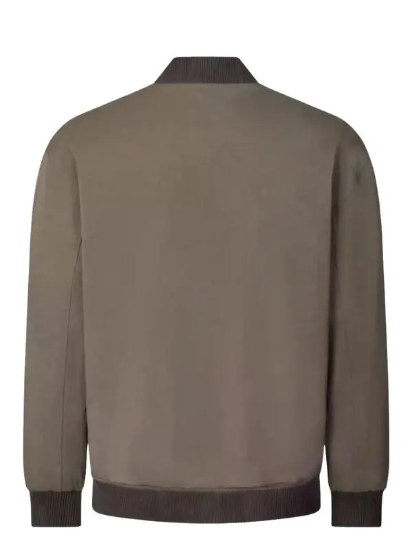 Karl Lagerfeld Zip-up Bomber Jacket - Brown