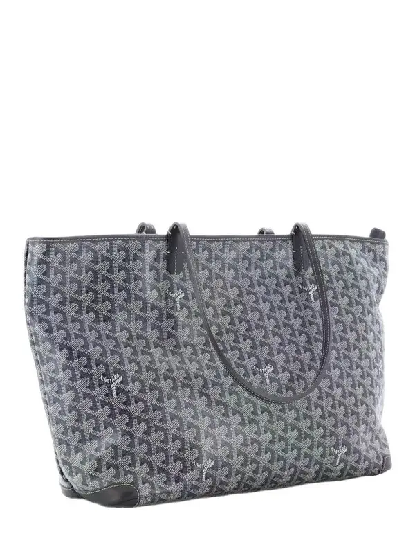 Goyard Artois Tote Coated Canvas Mm Shoulder Bag - Grey