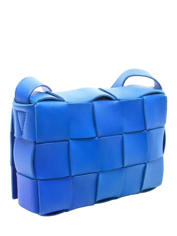 Bottega Veneta Cassette Shoulder Bag - Blue