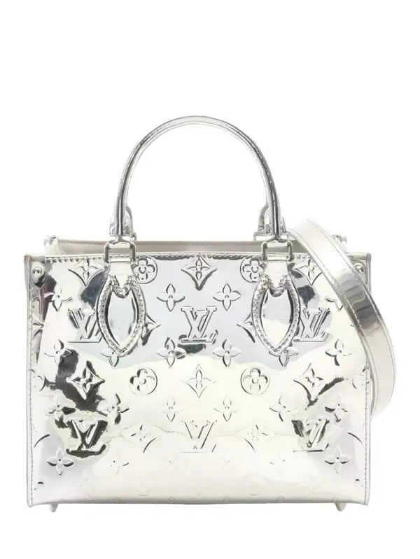 LOUIS VUITTON Monogram Miroir Tote Bag - Grey