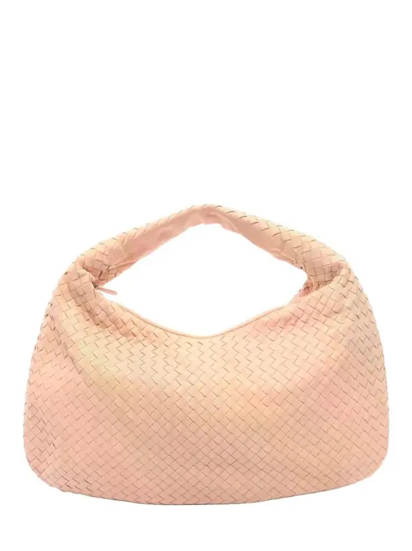 Bottega Veneta 2010s Intrecciato Clutch Bag - Pink