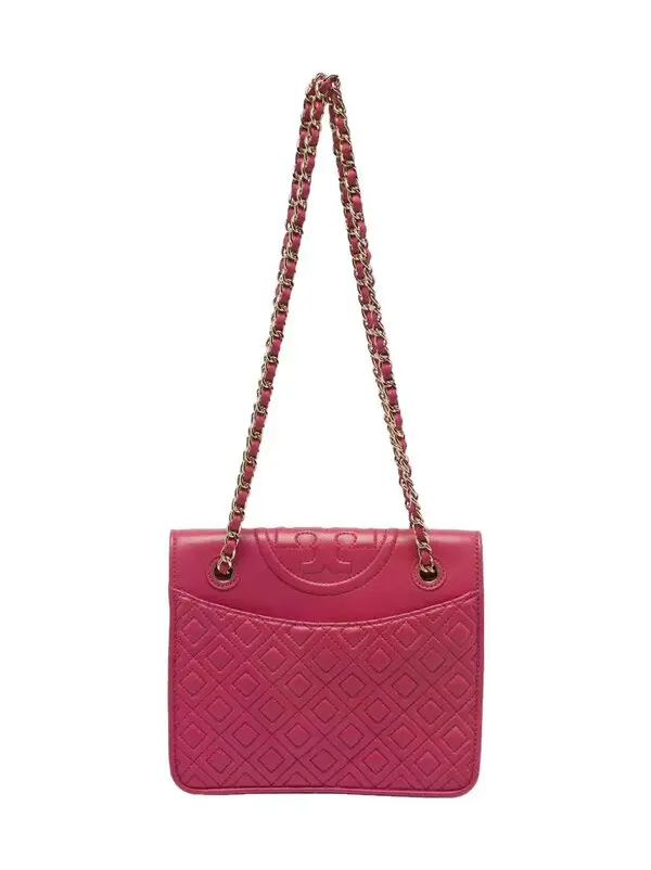 Tory Burch Fleming Quilted Shoulder Bag - Pink