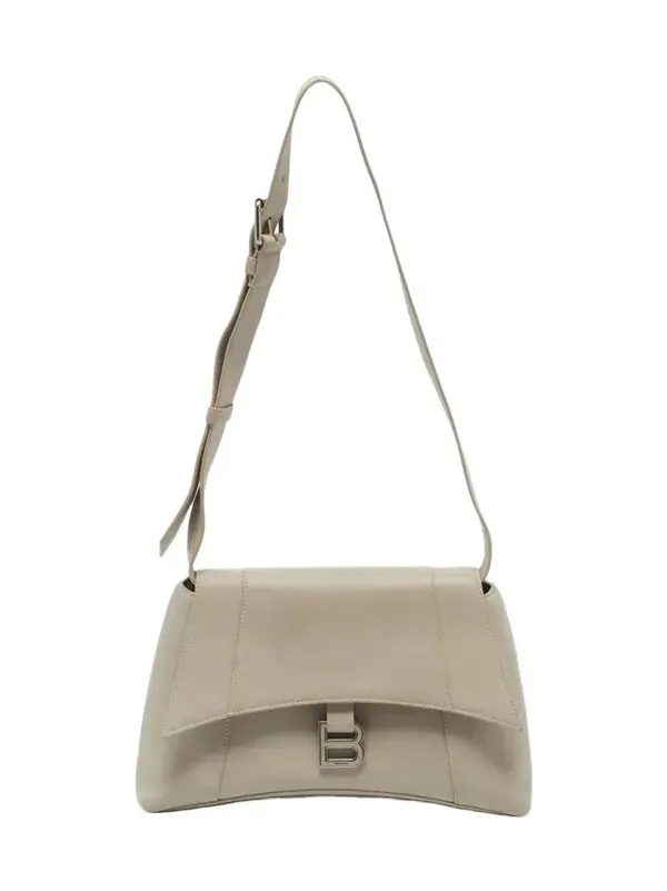 Balenciaga Small Soft Hourglass Shoulder Bag - Neutrals