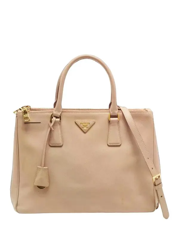 Prada Galleria Leather Tote Bag - Neutrals