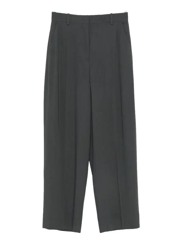 TOTEME High-waisted Tailored Trousers - Black