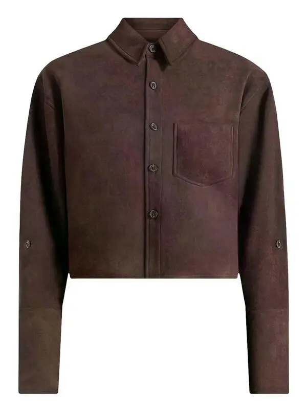 Manière De Voir Button-up Shirt - Brown