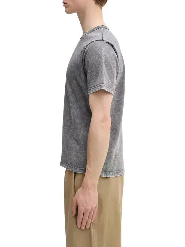 BEAMS Acid-wash T-shirt - Black