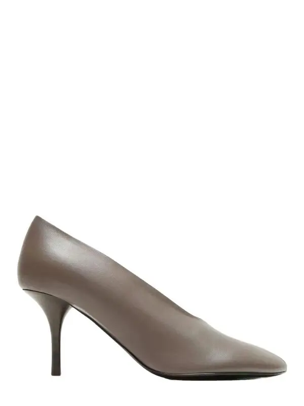 Acne Studios Nappa Leather Round Toe Pumps - Grey
