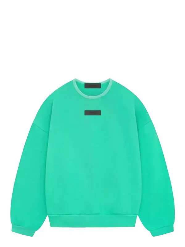 Fear Of God Logo Patch Sweatshirt - Green