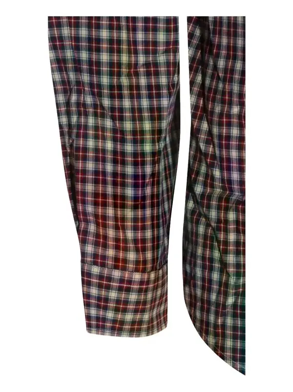 Polo Ralph Lauren Custom Fit Plaid Poplin Shirt - Red
