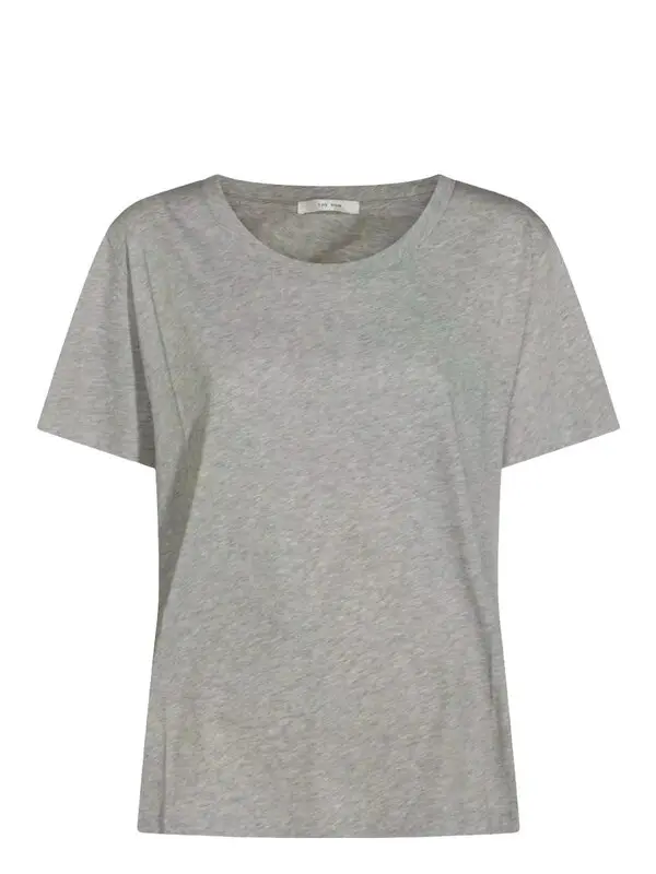 THE ROW Dera Cotton T-shirt - Grey