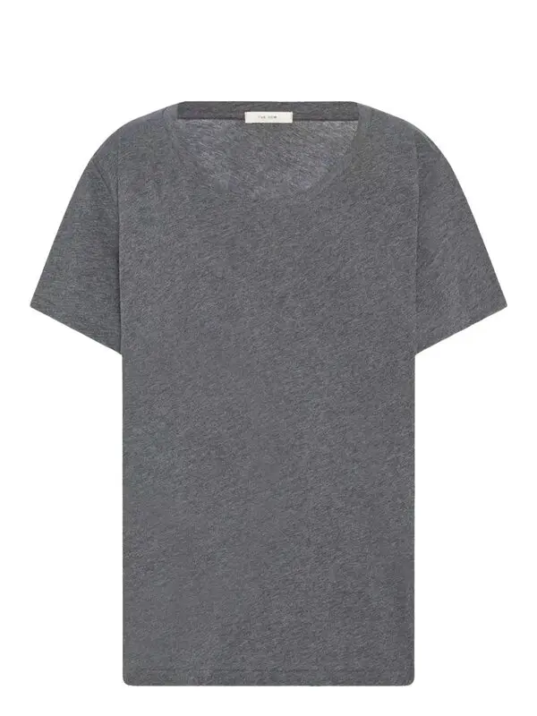 THE ROW Dera Cotton T-shirt - Grey