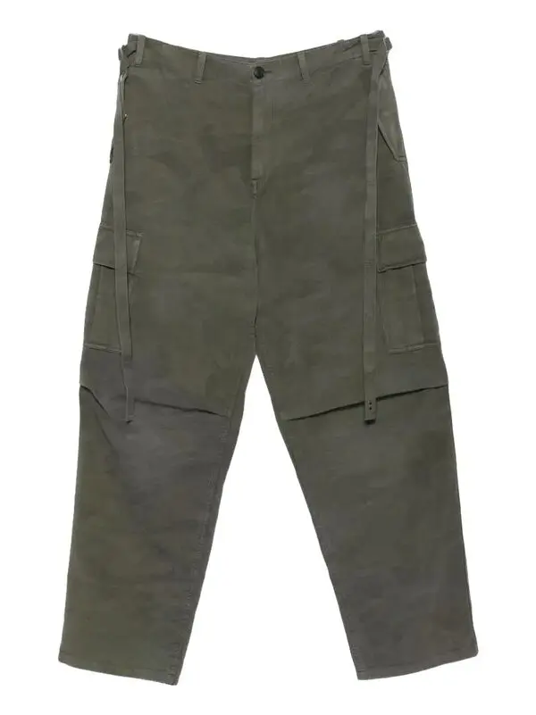 Fendi Cargo Pants In Camouflage - Green