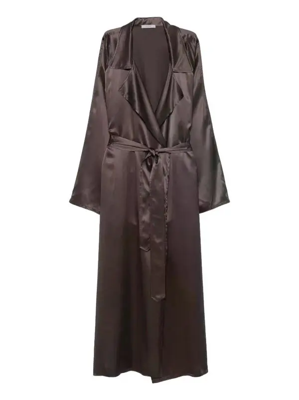 Dusan Belted Coat - Black