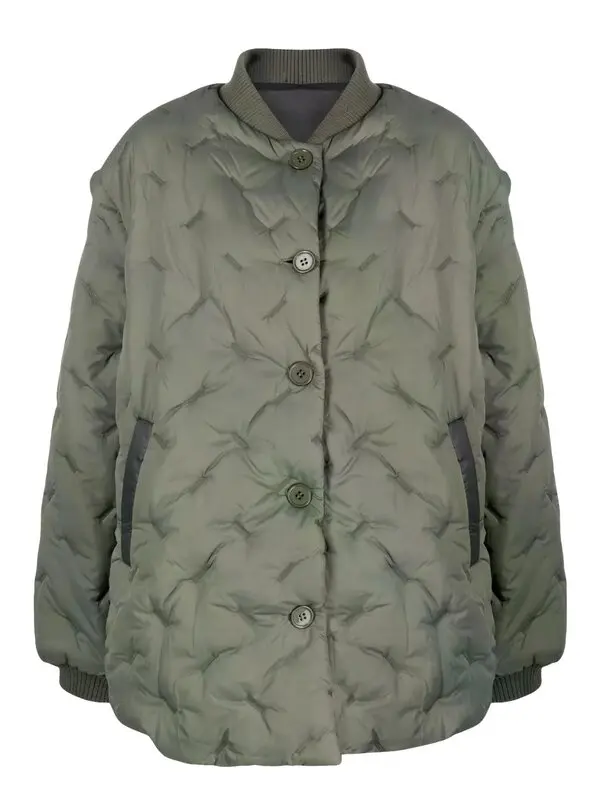 SHERPA Quilted Padded Jacket - Grey