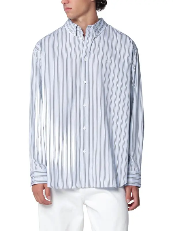 Loewe Light Striped Shirt - Blue
