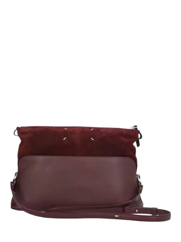 MAISON MARGIELA 5ac Soft Pouch Clutch Bag - Red