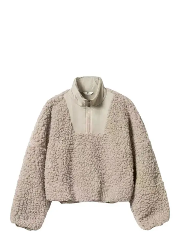 66 NORTH Varmahlið Shearling Sweater - Neutrals