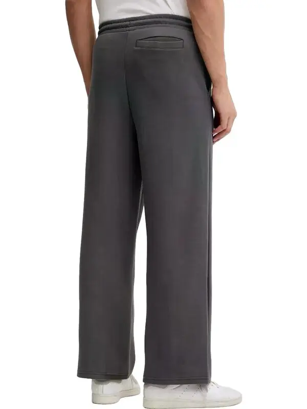PUMA Logo-embroidered Drawstring Track Pants - Grey