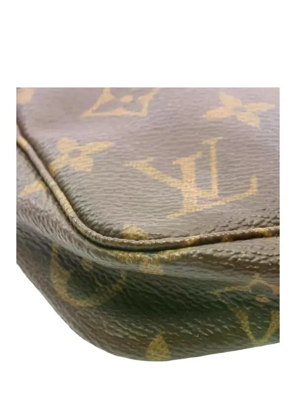 LOUIS VUITTON Pochette Accessories Monogram Tote Bag - Brown