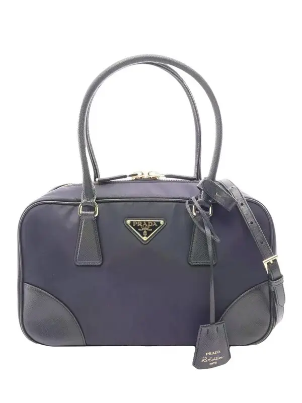 Prada 2000s Re-edition 1978 Re-nylon Handbag - Black