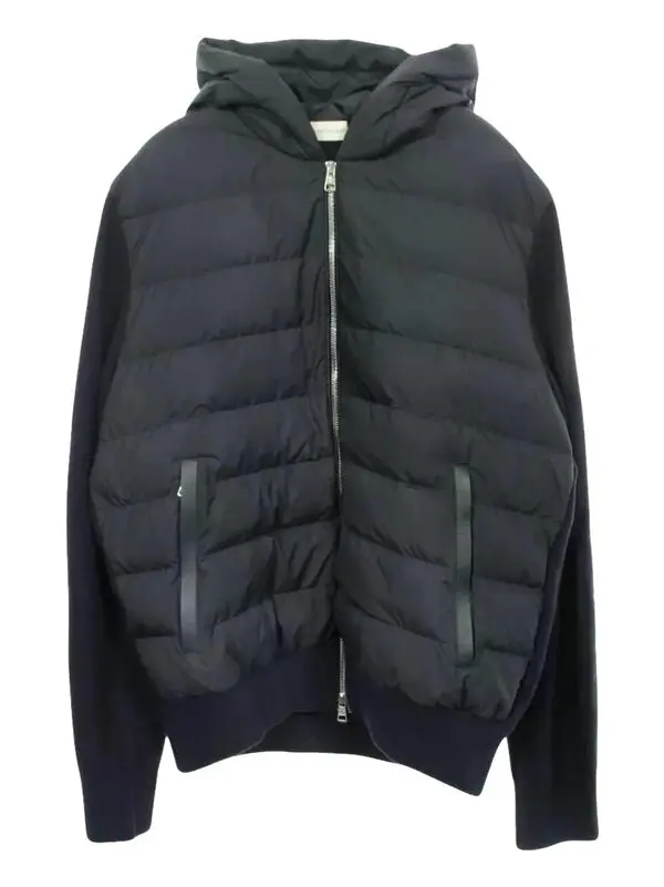 Moncler 2010s Hooded Down Jacket - Blue