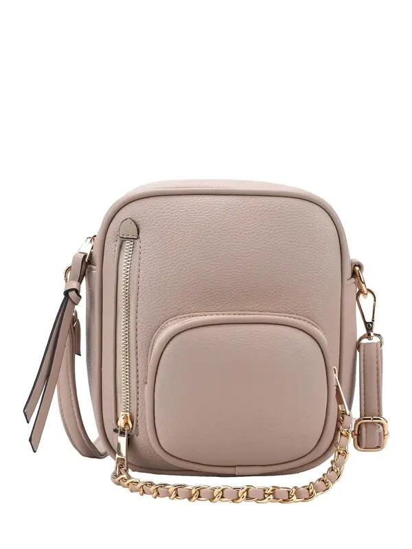 MKF COLLECTION BY MIA K. Winona Crossbody Bag - Black/yellow