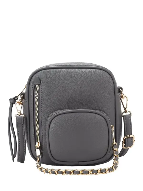 MKF COLLECTION - J'OMOR Winona Crossbody Bag Handbag - Grey