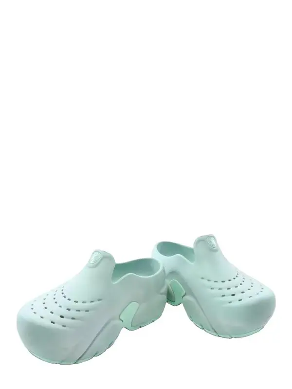 LOUIS VUITTON Light Perforated Mules - Blue