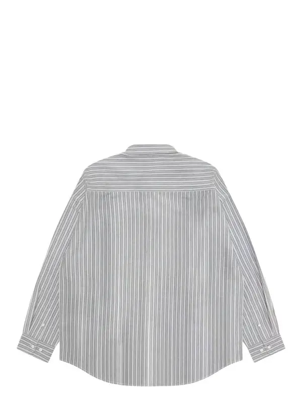 AAPE BY *A BATHING APE Striped Button-down Shirt - Black