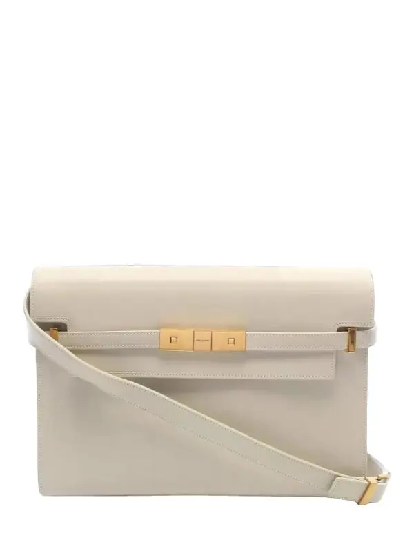 Saint Laurent Manhattan Shoulder Bag - Neutrals