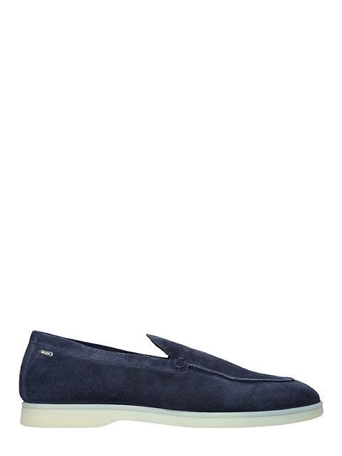 BELIER Bélier Amalfi Suede Loafers - Navy