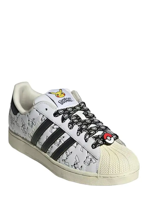Adidas X Pokémon Pikachu Superstar Sneakers - White