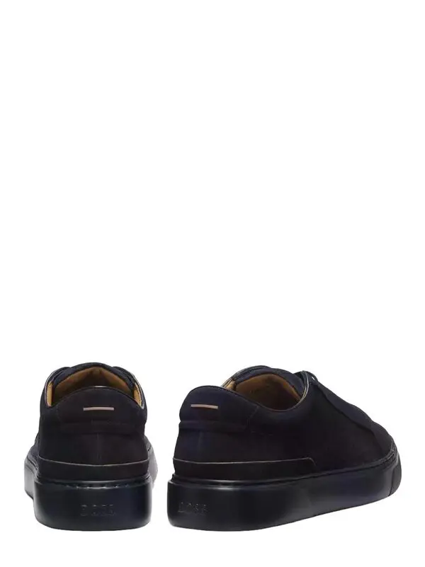 BOSS Gary Suede Sneakers - Blue
